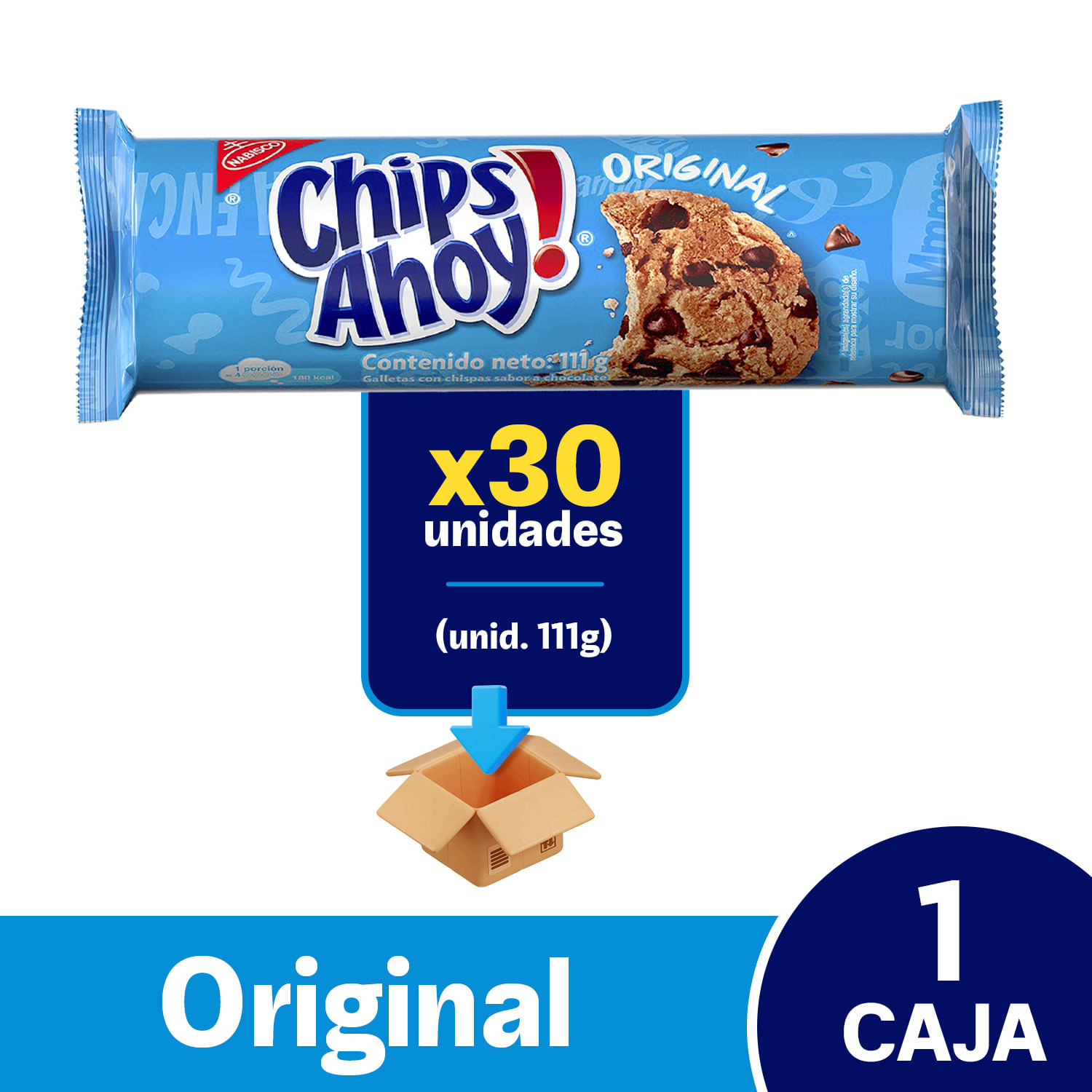 Chips Ahoy Slug 111g - Tienda Mondelez
