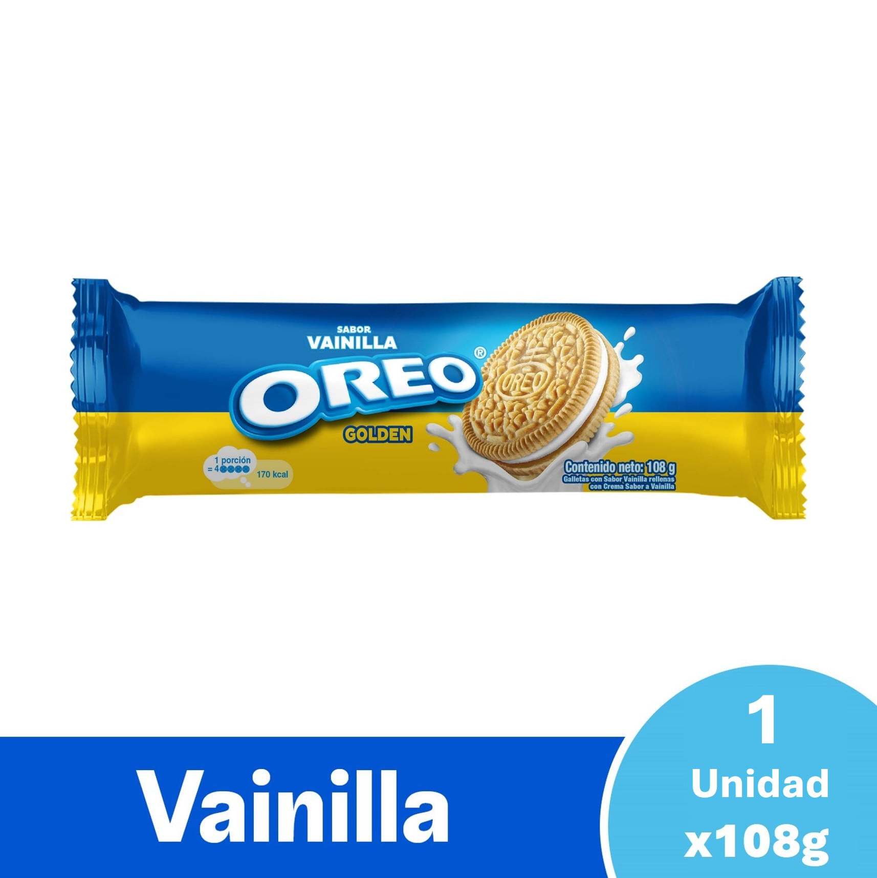 Oreo Rollo Golden 108g - Tienda Mondelez